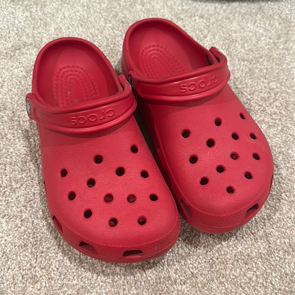Shoes | Red Crocs | Poshmark